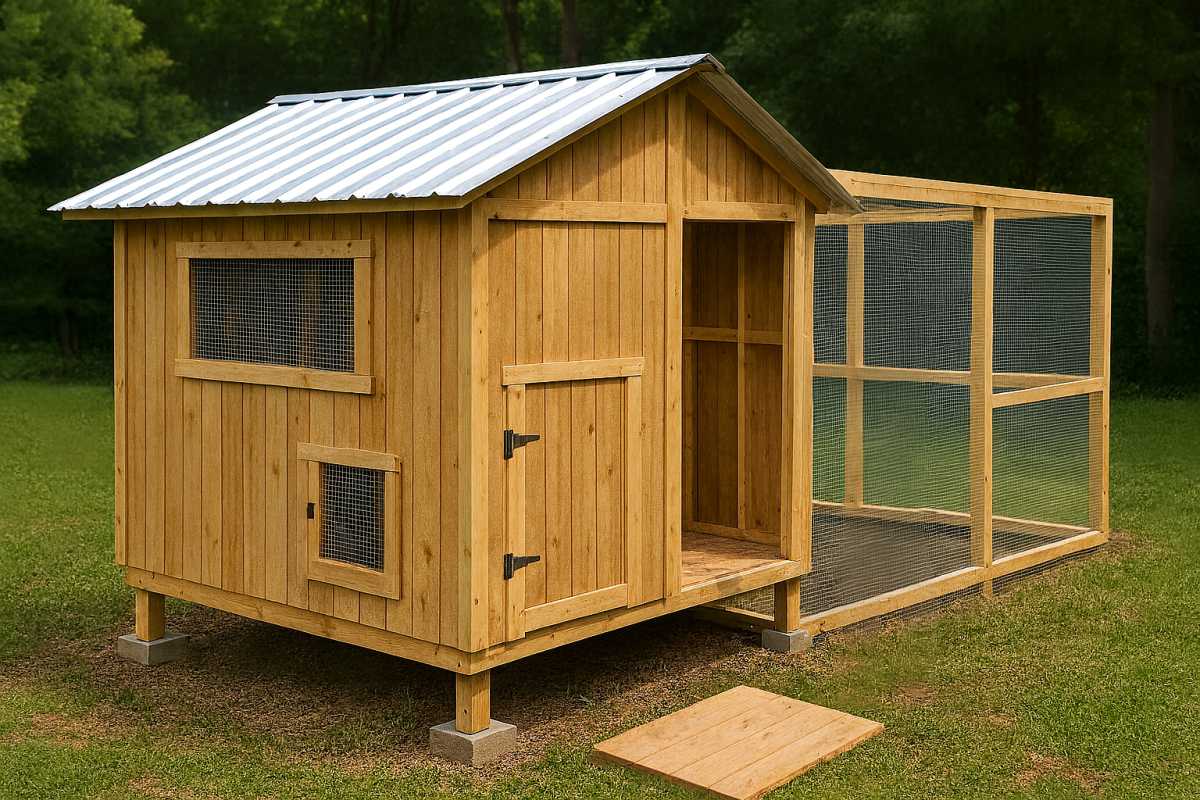 How to Build a Chicken Coop for 20 Chickens? - Homestead Gardener