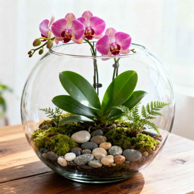 20 Orchid Terrarium Ideas to Try at Home - Homestead Gardener