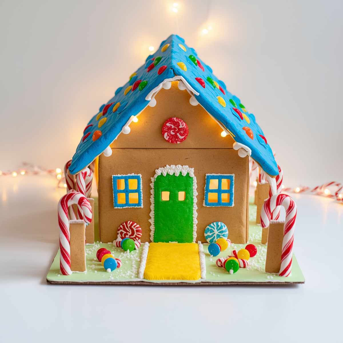 How to Build a Gingerbread House Out of Cardboard? - Homestead Gardener