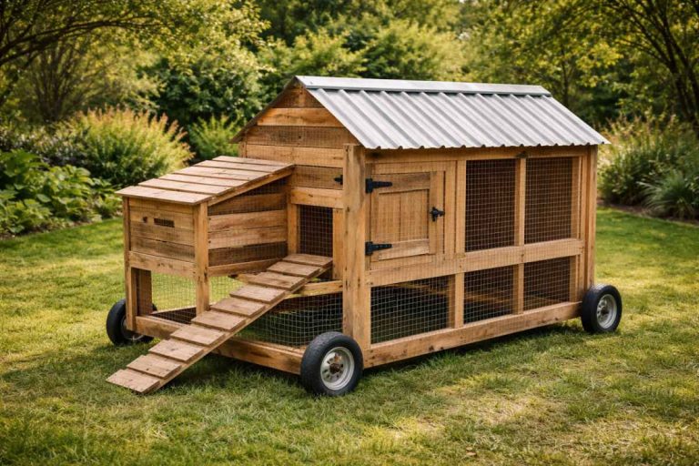 19 DIY Movable Chicken Coop Plans - Homestead Gardener