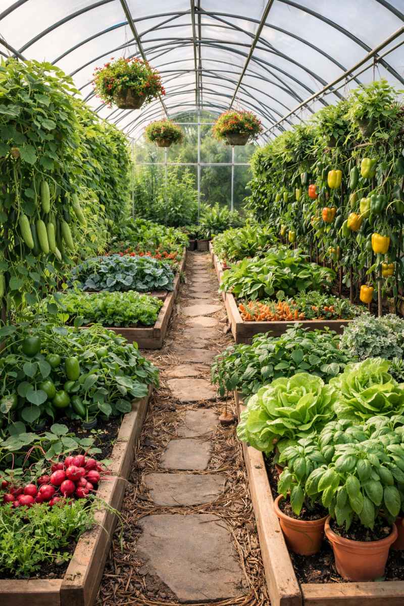 9 Tips for Growing Vegetables in a Greenhouse for Beginners - Homestead ...