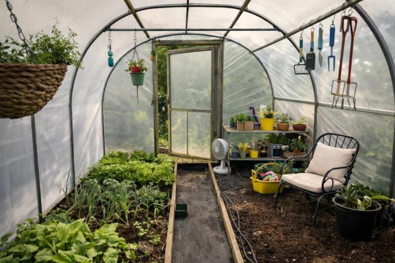27 Greenhouse Interior Ideas that Look Unique - Homestead Gardener