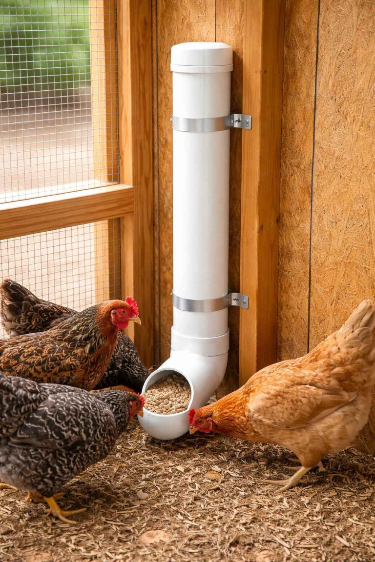 12 Homemade DIY Chicken Feeders and Waterers Ideas - Homestead Gardener