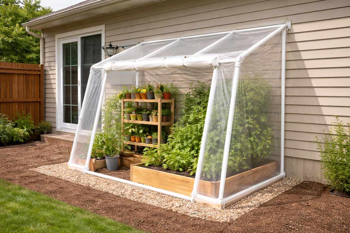 12 DIY Greenhouse PVC Plans to Build on a Budget - Homestead Gardener