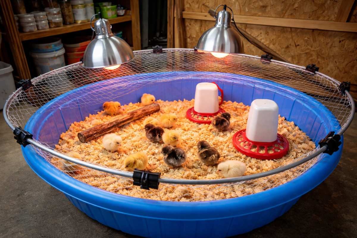 14 DIY Brooder Box Ideas to Raise Chicks - Homestead Gardener