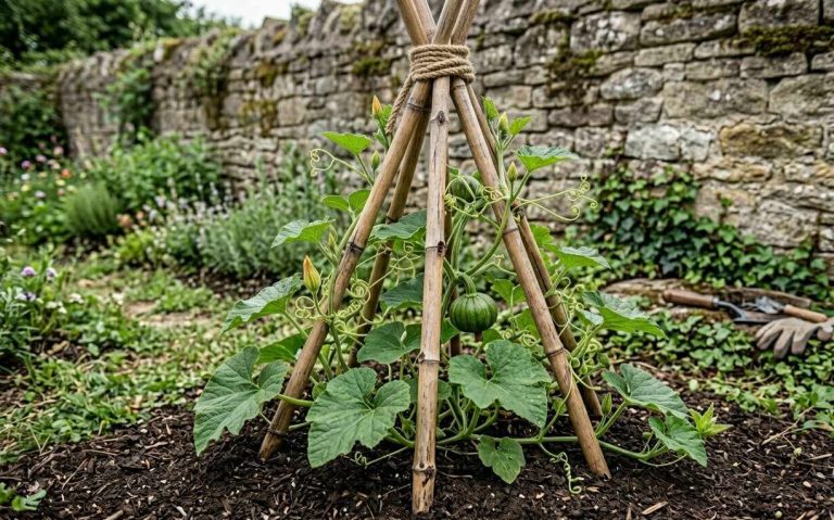 13 Pumpkin Trellis Ideas for Creative Vertical Gardening - Homestead ...